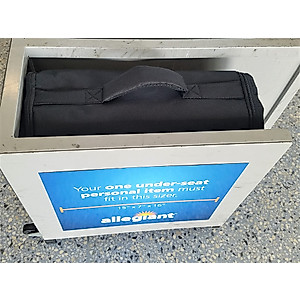 Allegiant Personal Item Bag Backpack 16x15x7 Blue