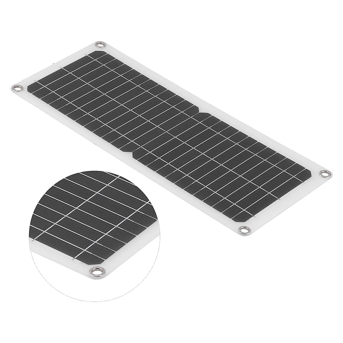 10W 12V USB Output Solar Panel Battery Charger Monocrystalline Silicon Solar Mobile Power Supply - Solar Panel Charger Board for Efficient Solar Cell Charging Kit