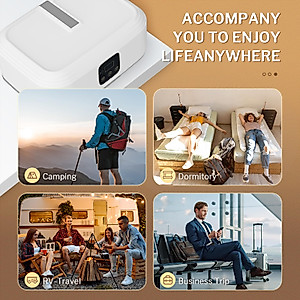 Coriwell Portable Clothes Dryer - Mini Laundry Dryers with Remote Control - Small Compact Foldable Electric Drying Machine With Dryer Bag,Suitable For Apartment,Rv,Travel,Home,Dorm