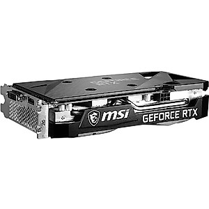 MSI Gaming GeForce RTX 3050 8GB GDRR6 Boost Clock: 1807 MHz 128-Bit HDMI/DP PCIe 4 Torx Twin Fans Ampere OC Graphics Card (RTX 3050 Ventus 2X XS 8G OC)