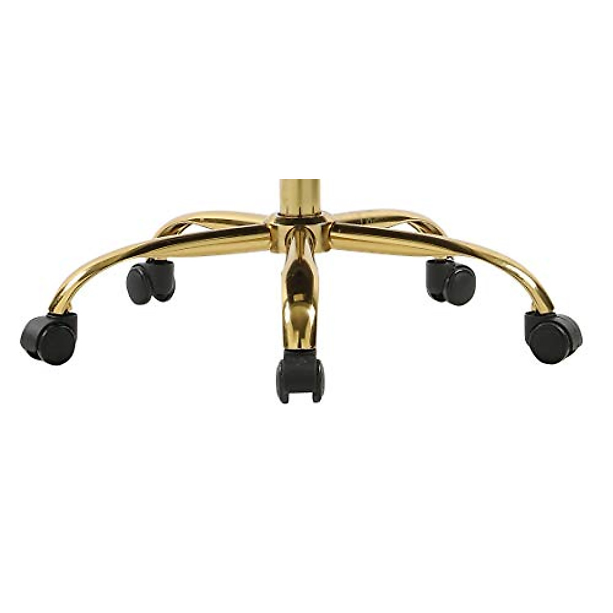 Velvet Fabric Swivel Task Chair for Home Office Ergonomic Comfortable Chair - Green with Dirt-Proof M-6030S