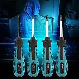 4PCS Y Type Exactness Head Three Point Screwdriver Set Screwdriver Set Multifunctional Hand Tool Magnetic Screws Driver Tool Kit