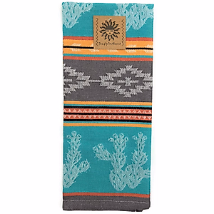 Kay Dee Designs Southwest Craze Appliqued and Jacquard Tea Towel Set