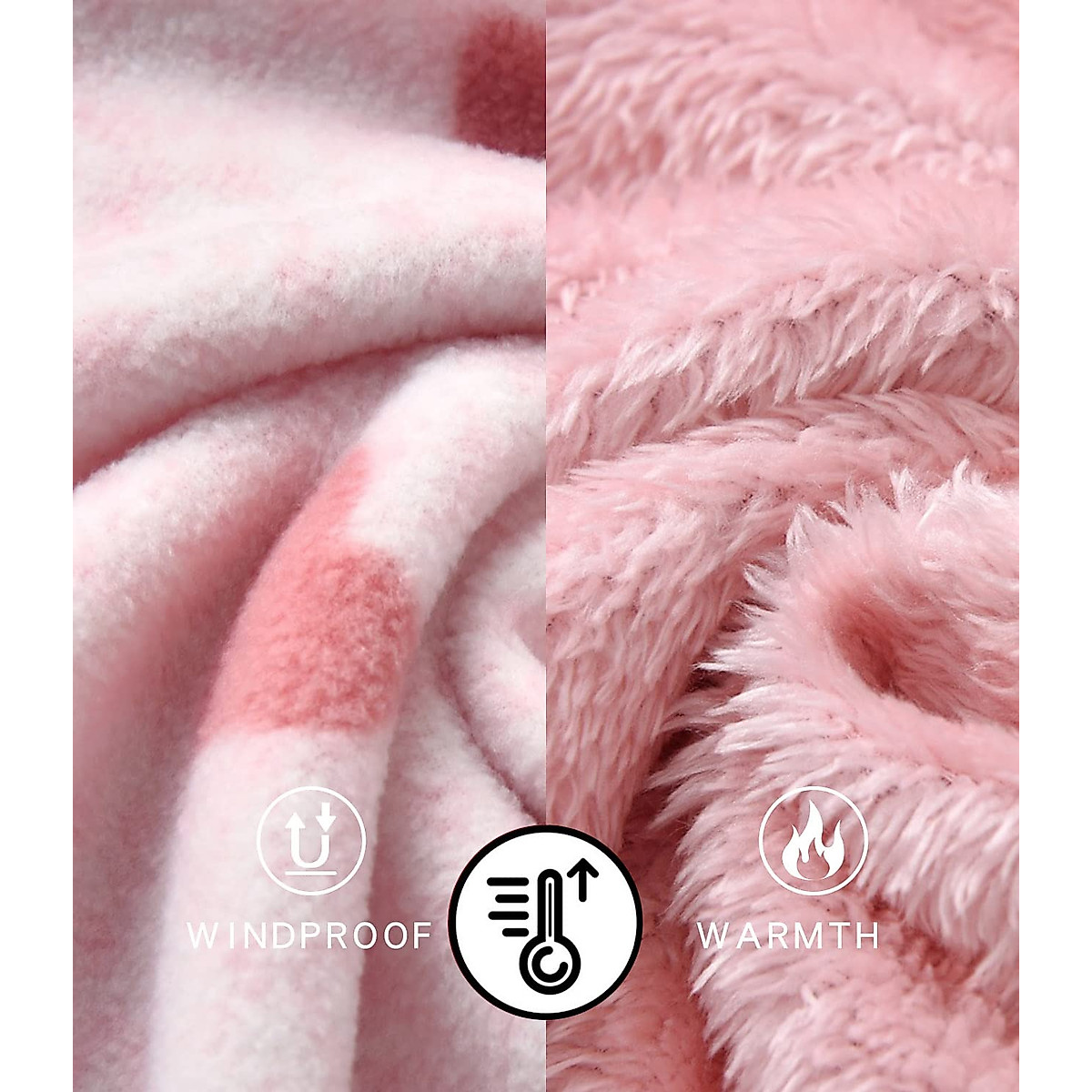 DILIBA Toddler Fleece Jacket Baby Boys Girls Lightweight Fall Winter Warm Coats 3T