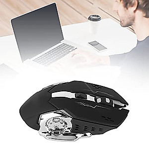 Heayzoki Wireless Mouse,Precise Positioning Accurate Control Optical Mouse, Gaming Mouse for Laptop Computer Smart TVs.