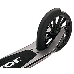 Razor A5 Prime Kick Scooter for Kids Ages 8+ - Extra-Large Deck, 8" Urethane Wheels, Anodized Aluminum Frame, Anti-Rattle Technology, For Riders Up to 220 lbs