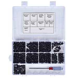 736 Pcs Personal Computer Spacer Screws Standoffs M3 M5 Head Assortment Kit for 2.5" SSD, Hard Drive, Computer Case, Motherboard, Fan Power Graphics