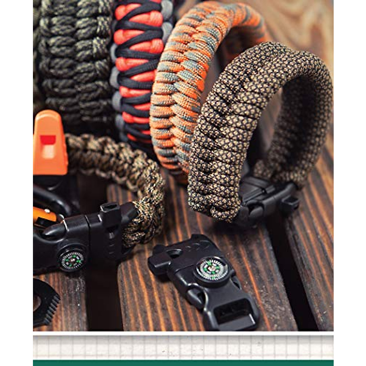 Paracord Projects for Camping and Outdoor Survival: Practical and Essential Uses for the Ultimate Tool in Your Pack (Fox Chapel Publishing) Survival Basics, 7 Ways to Carry Cordage, 60 Ways to Use It