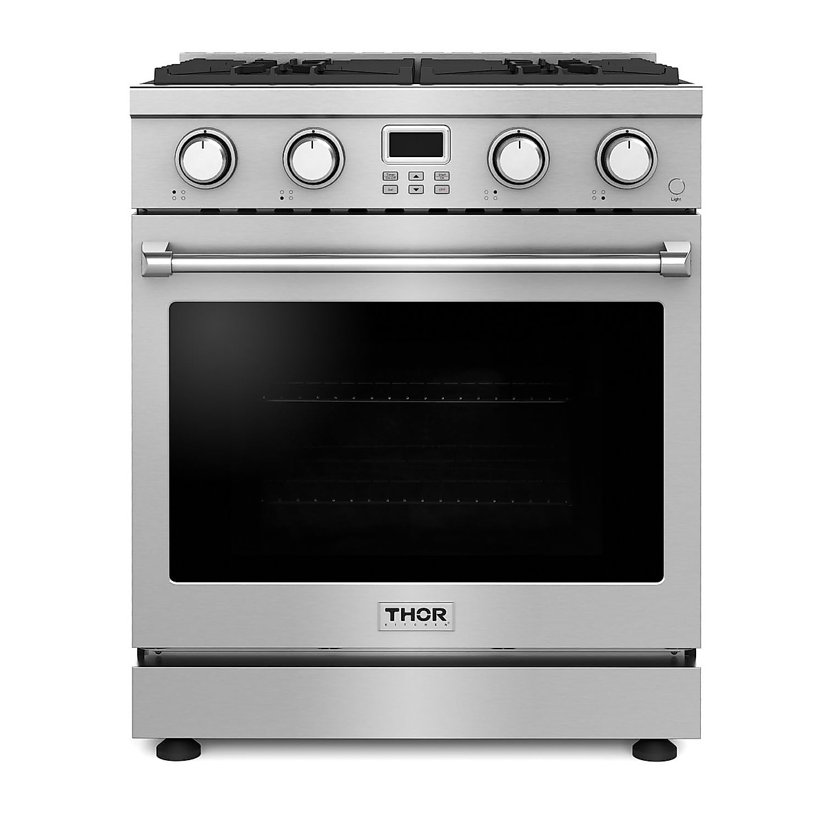 THOR Kitchen Professional 30-Inch Liquid Propane Range in Stainless Steel - Model ARG30LP
