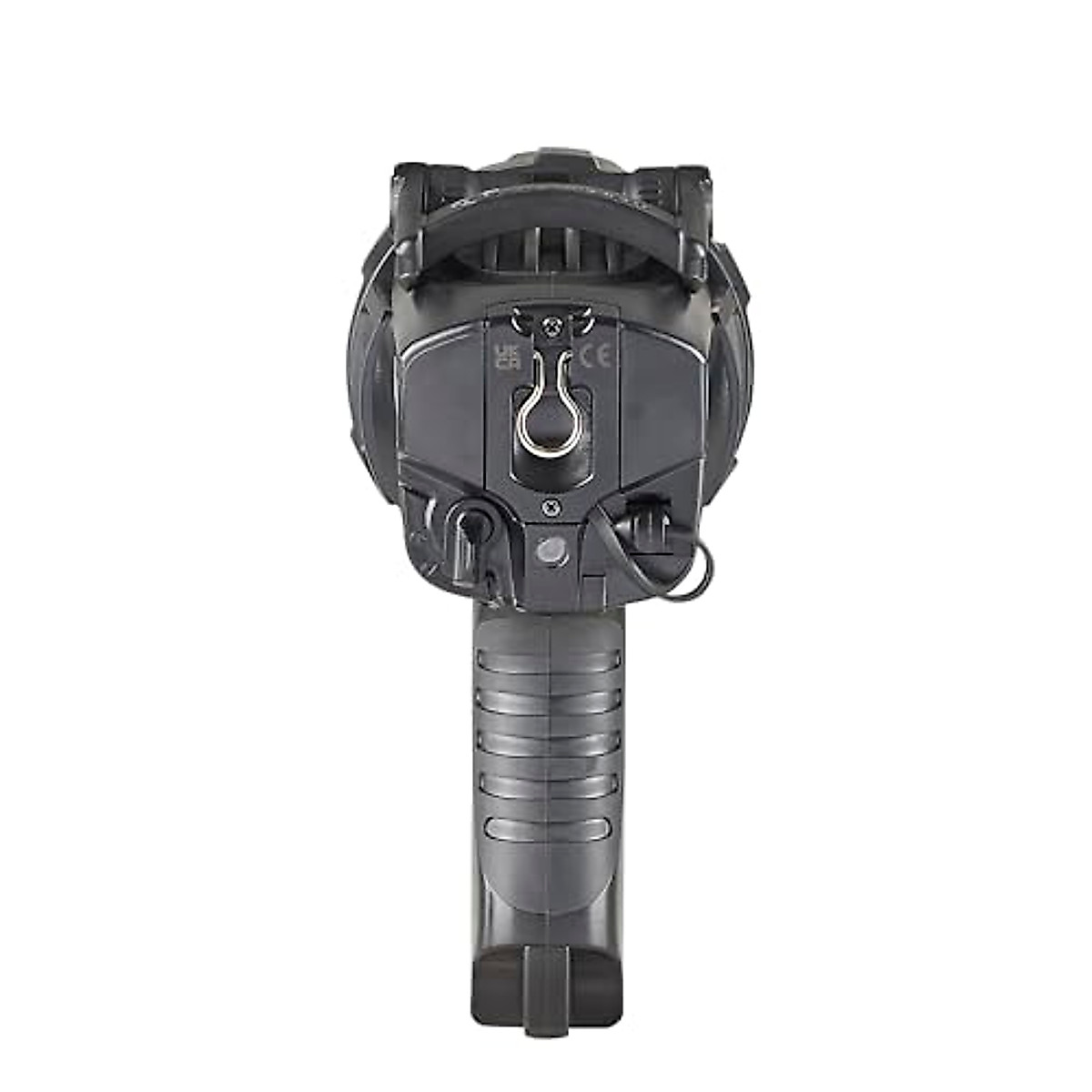 Streamlight 44911 Waypoint 400 Rechargeable 1400-Lumen Long Range Pistol-Grip Spotlight with 120V AC Charger and Polymer Holder/Mount, Black