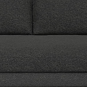 SIMPLIHOME Morrison Right Sectional Sofa in Woven-Blend Recycled Polyester Fabric, Charcoal Grey, 102-inches Wide, L-Shaped Couch with Right Chaise for the Living Room and Family Room