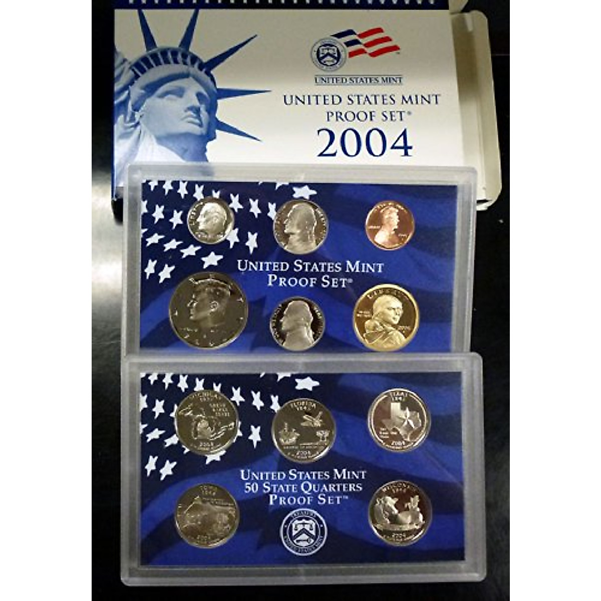 2004 U.S. Mint Proof Set Original Mint Package
