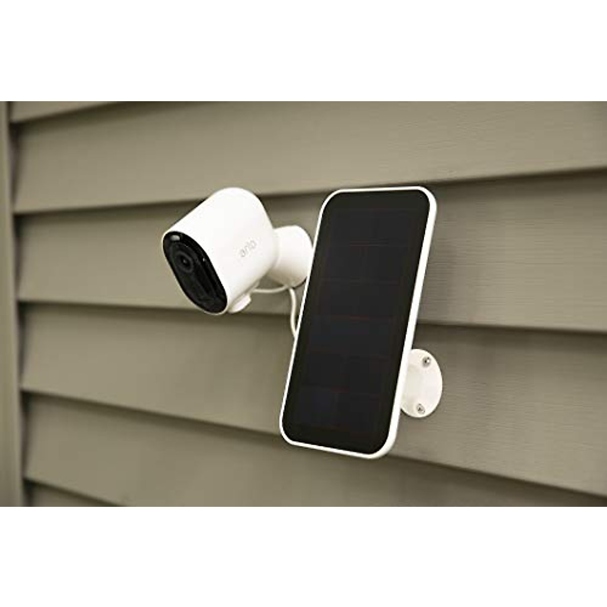 Arlo Pro 3 Spotlight Camera - 2 Camera Security System - Wireless, 2K Video & HDR, Color Night Vision, 2 Way Audio, 160° View, Wire-Free, Works with Alexa, White - VMS4240P