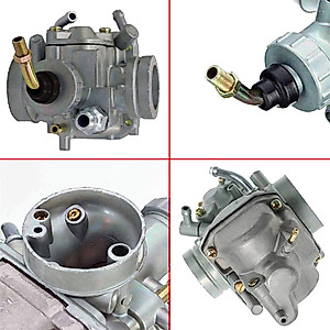 TTR125 Carburetor + Fuel Switch Valve Petcock for Yamaha TTR125 TTR-125 Carb Carburetor 2000-2007 Yamaha Motorcycle TTR125LE TTR125 TTR125E TTR125L by LIYYOO