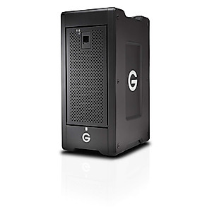 G-Technology 0G05864-1 80TB G-SPEED Shuttle XL Thunderbolt 3 with EV Series Bay Adapters â€“ Transportable 8-Bay Raid Storage Solution