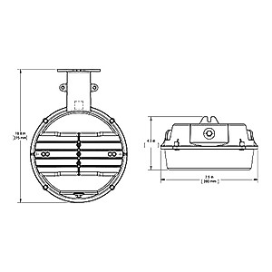 HALO Outdoor Dusk to Dawn LED Wall Light – Area, Street, Garage, Parking Lot, Barn, Security Light – 2000 Lumens