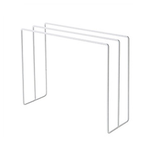 Kitchen Countertop Dishcloth Drying Rack Towel Storage Stand, Freestanding Design Iron Dishcloth Towel Holder for Home Kitchen (White) (White)