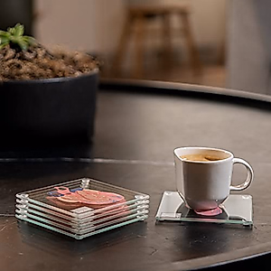 Anatomic Heart Specimen Coasters (Set of 6) - 3D Brain Coaster Set Also Available. Human Anatomy Gifts Medical Student Gifts CNA Gifts for Women Best Gifts for Medical Students Thinkgeek Coasters