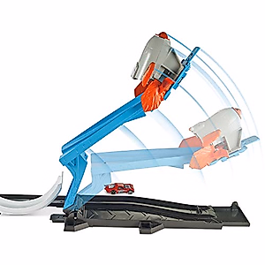 Hot Wheels Track Builder Rocket Launch Challenge playset
