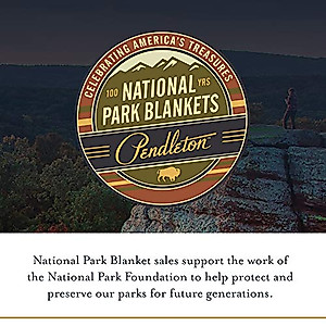 Pendleton, National Parks Blanket, Glacier, Throw (54in x 76in)