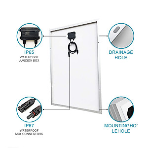 2920W Wind Solar Kit Off Grid System 48V Battery Charger :16x 120W Mono Solar Panel + 1000W Wind Turbine Generator + 40A MPPT Charge Controller + 3000W Inverter Peak 6000W