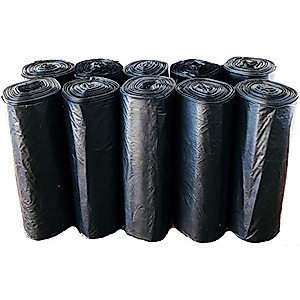 Reli. 33 Gallon Trash Bags Heavy Duty (250 Count Bulk), Made in USA | Black Garbage Bags 30 Gallon - 32 Gallon - 35 Gallon, Bulk Trash Bag Can Liners