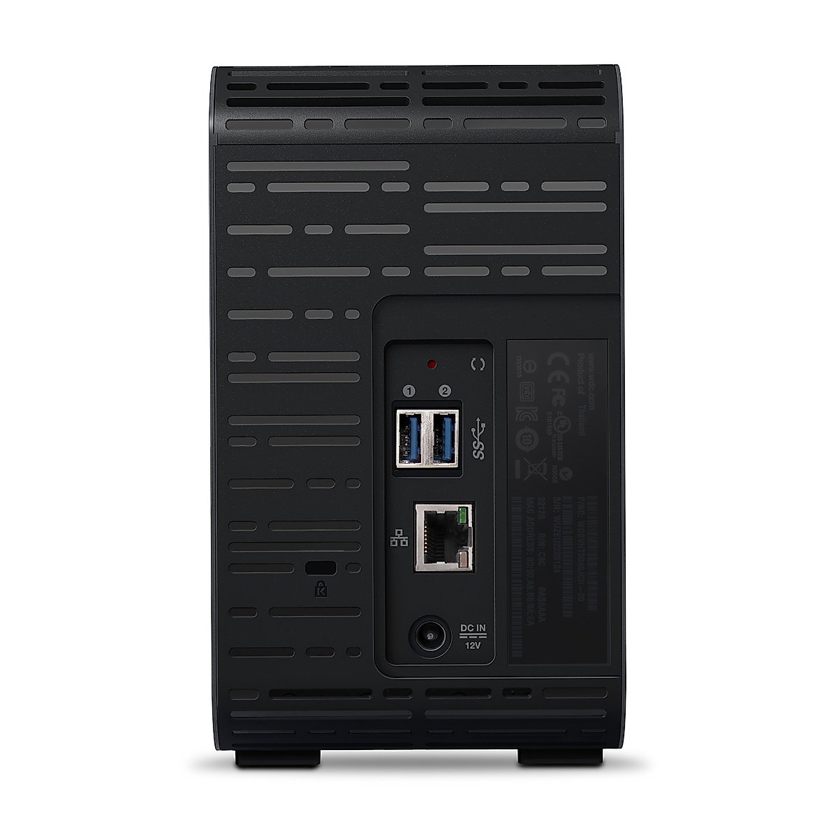 WD 24TB My Cloud EX2 Ultra 2-Bay NAS, Network Attached Storage, RAID, Backup, Streaming, Media Server - WDBVBZ0240JCH-NESN