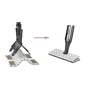 3 Pack Steam Mop Pads Replacement for Shark Lift-Away Pro & Genius Steam Pocket Mop System S3973 S3973D S3973WM S5001 S5002Q S5003A S5003D S5004 S5004W S6001W S6001WM S6002 S6002C S6003D S6003W P184WQ