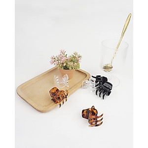 Medium Hair Clips, 18 Pcs 1.38 Inch Hair Claw Clips, No-Slip Jaw Clips for Women and Girls