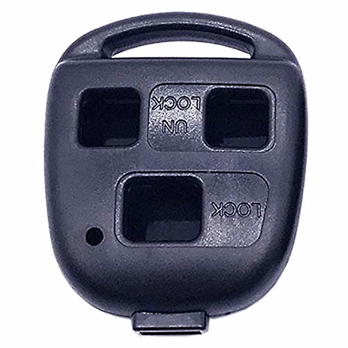 Replacement Key Fob Case Shell Fit For Toyota 3 Buttons Keyless Entry Remote Car Key Fob Cover Housing (Casing Only Model 2)