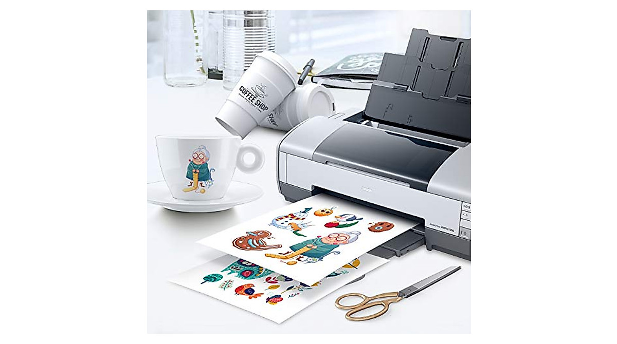 Premium Waterproof Sticker Paper for Inkjet & Laser Printers