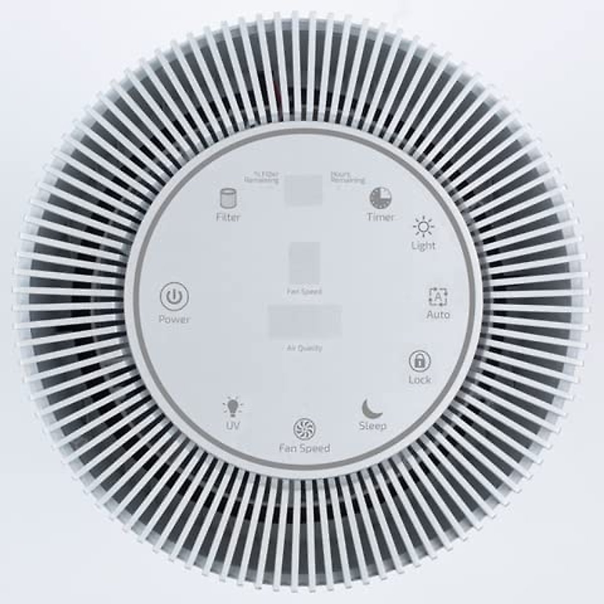 OdorStop HEPA Air Purifier with H13 HEPA Filter, UV Light, Active Carbon, Multi-Speed, Sleep Mode and Timer (OSAP5, Bright White)