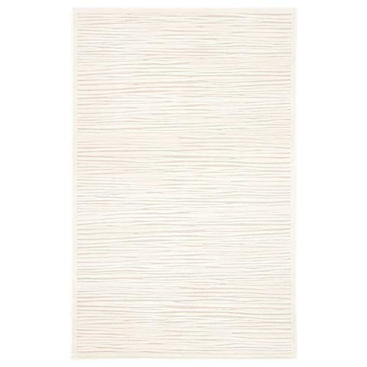 Jaipur Living Soft 8x8 Square Area Rug, Abstract, White/Ivory