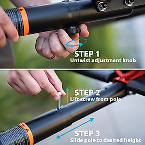 Lifetime Pro Court Height Adjustable Portable Basketball System, 44 Inch Polycarbonate Backboard
