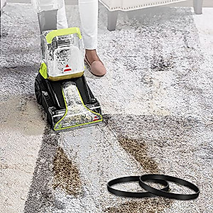 MEROM Vacuum Replacement Belts for Bissell Model 2910, 2190W, 2987, 2806, 28062, 28068, 29878, 29879, Fit PowerForce/TurboClean PowerBrush Pet Carpet Cleaner (2 Pack)