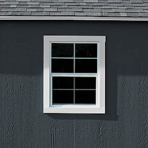 Handy Home Products Manhattan 12x24 Garage Do-it-Yourself Wooden Storage Shed