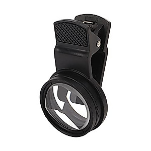 37mm Cellphone Camera Lens Filter, Portable Universal Clip On Three Sided Differentiation Effect Lens Filter, HD Less Light Reflections Phone Lens Filter for Most Smartphone