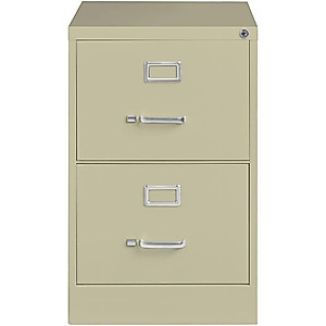 Scranton & Co 2 Drawer Legal File Cabinet in Putty