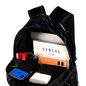 Night Sky with Shooting Stars Backpack for Girls Boys for School Backpacks