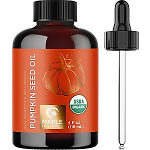 Maple Holistics Volumizing Hair Care Set - Biotin Shampoo and Conditioner with Rosemary Essential Oil and Pumpkin Seed Oil