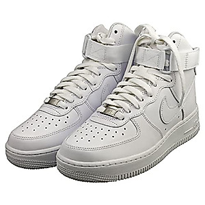 Nike Women's Air Force 1 High Triple White White/White-White (DD9624 100) - 7.5
