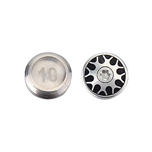 GOOACTION Golf Custom Putter Weights Black 2PCS 10g Compatible with Stroke Lab Series Putter Club Heads