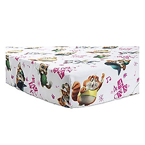 44 Cats 4 Piece Toddler Bedding Set - Includes Quilted Comforter, Fitted Sheet, Top Sheet, and Pillow Case, Pink (FFC102)