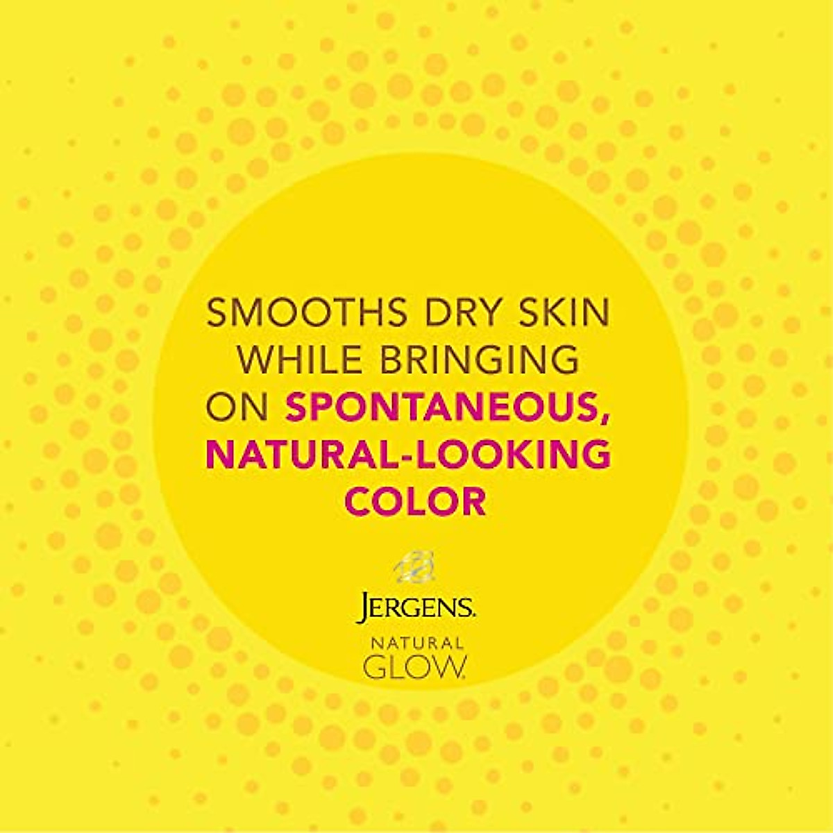 Jergens Natural Glow Instant Sun Sunless Tanning Moisturizer + Bronzer, Self Tanner, Deep Bronze, for Natural-Looking Tan, 6 Ounce