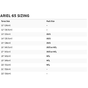 Osprey Ariel 65L Women's Backpacking Backpack, Ceramic Blue, WM/L