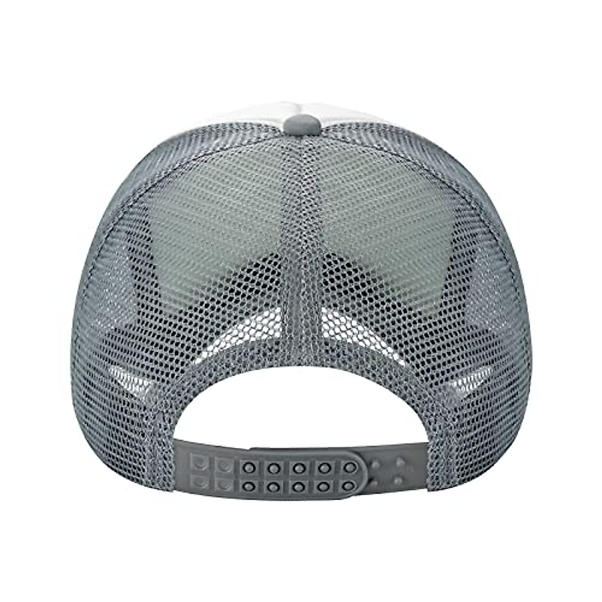 Generic Custom Trucker Hat Custom Hat for Men Sun Cool Dad Hat Personalized Mens Gray Trucker Hat