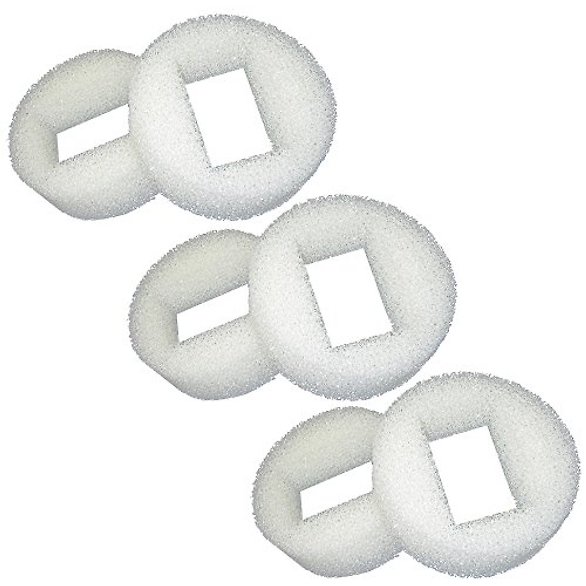 6 Foam Pre-Filters for Drinkwell 360 Water Bowl Fountains (Plastic Model Only)