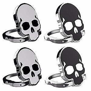 IHUIXINHE Cell Phone Finger Ring Holder, 360 Adjustable Ring Grip Kickstand for iPhone Xs Max XR X 8 7 6 6s Plus, Samsung Galaxy, Huawei, Sony, LG, Fit for Magnetic Car Mount (4 Pack)