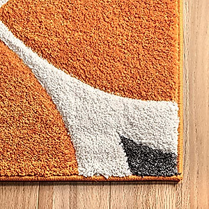 nuLOOM Gabriela Contemporary Trellis Area Rug, 5x8, Deep Orange