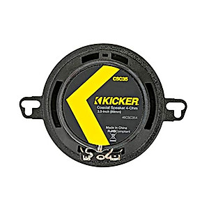 Kicker CSC354, CS Series 3.5" 2 Way Coaxial Car Speakers (46CSC354)